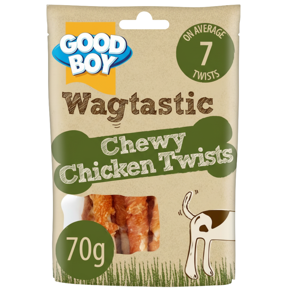 Good Boy Chicken Twists Dog Chew Treats 70G– Petfast.shop